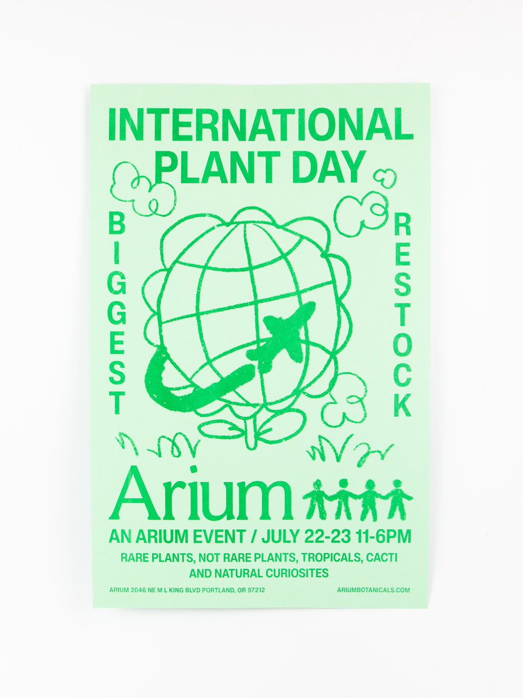 International Plant Day Poster – ARIUM BOTANICALS